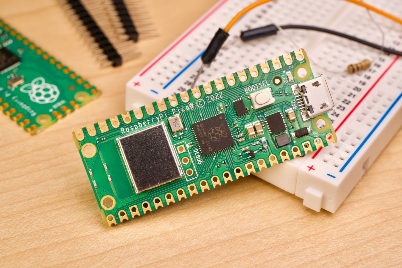 Raspberry Pi Pico W Wi-Fi — Microelectronica | Магазин микроэлектроники